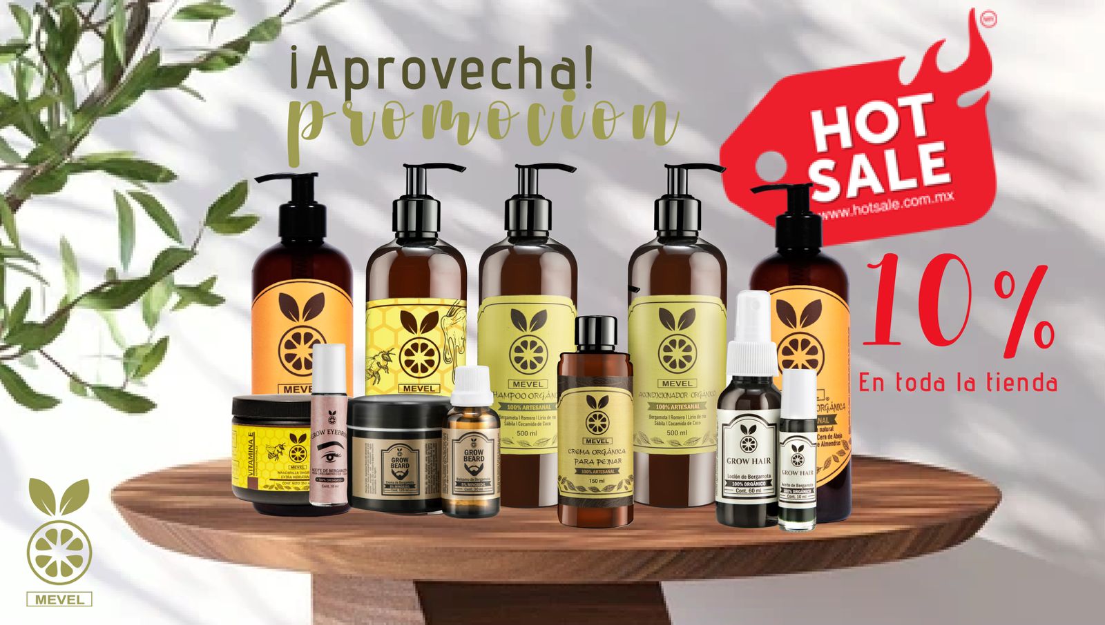 Home - Mevel Organic Cuidado Natural del Cabello